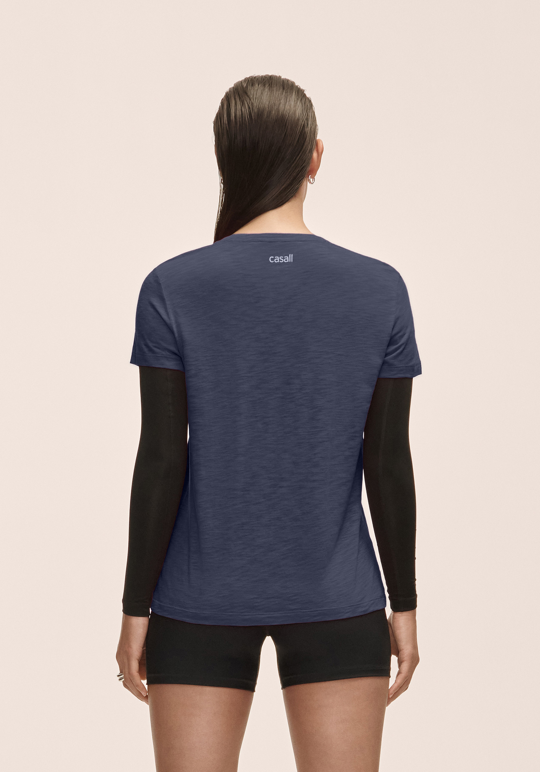 Soft Texture Tee - Core Blue | CASALL