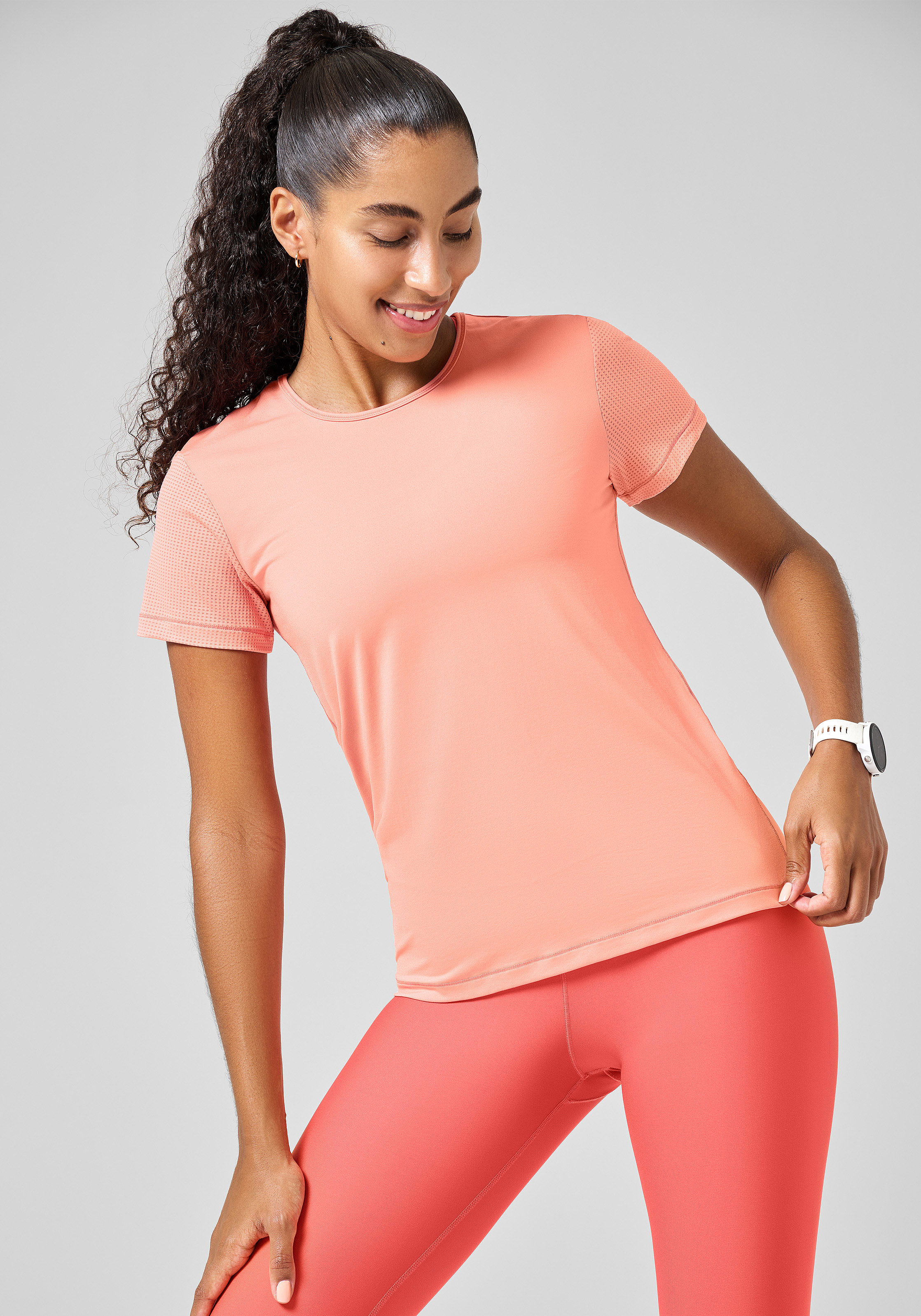 Essential Tee - Pale Coral | CASALL