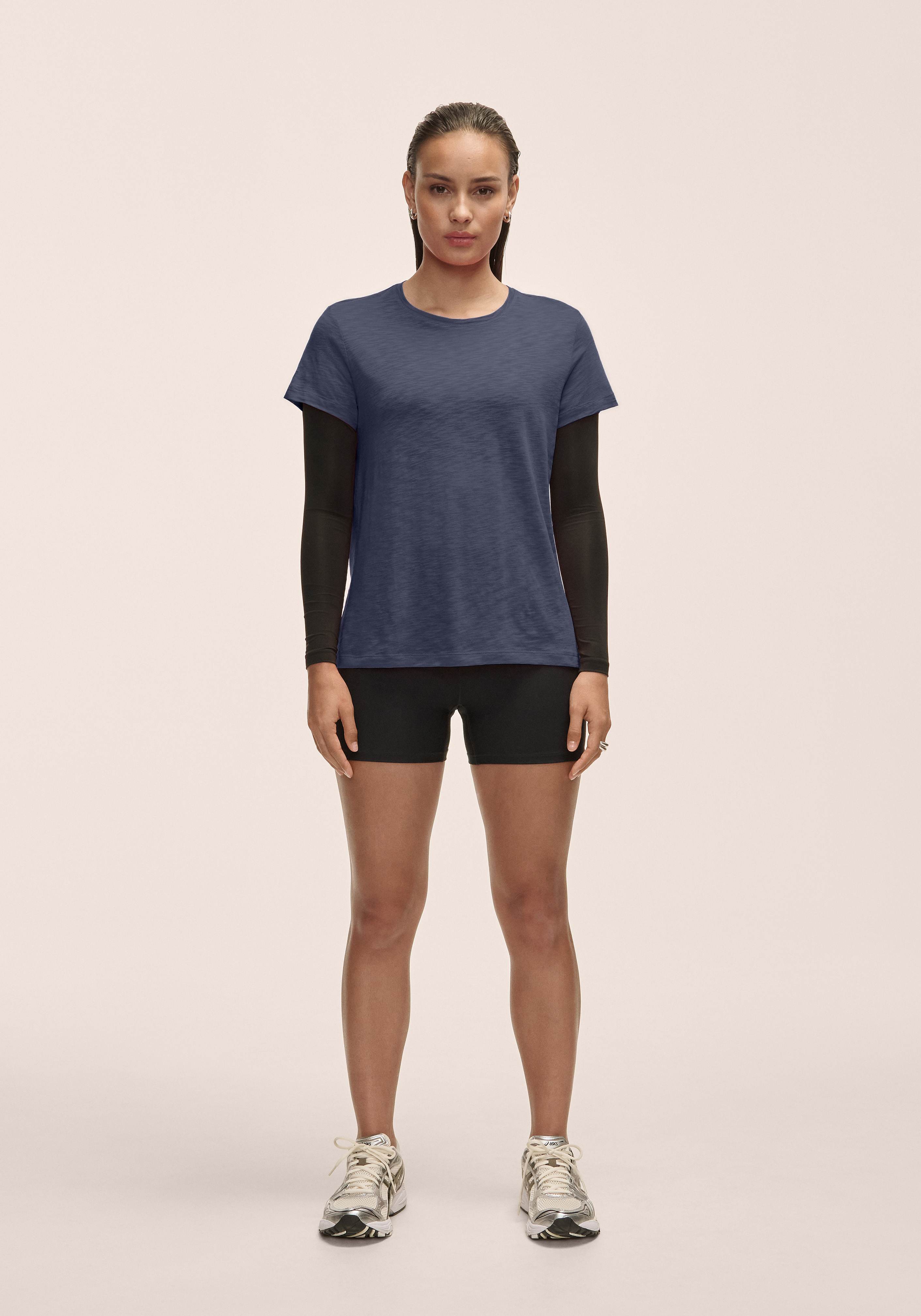 Soft Texture Tee - Core Blue | CASALL