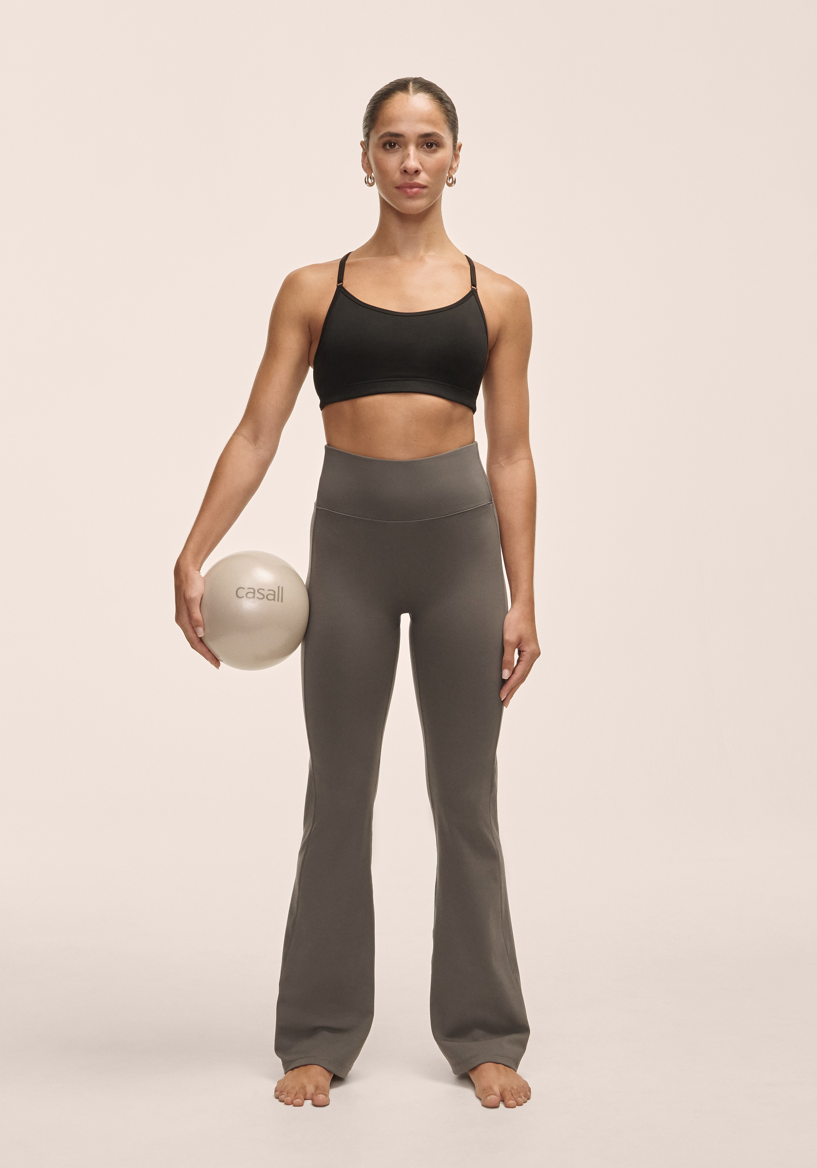 Soft Touch Flared Pants - Dk Grey | CASALL