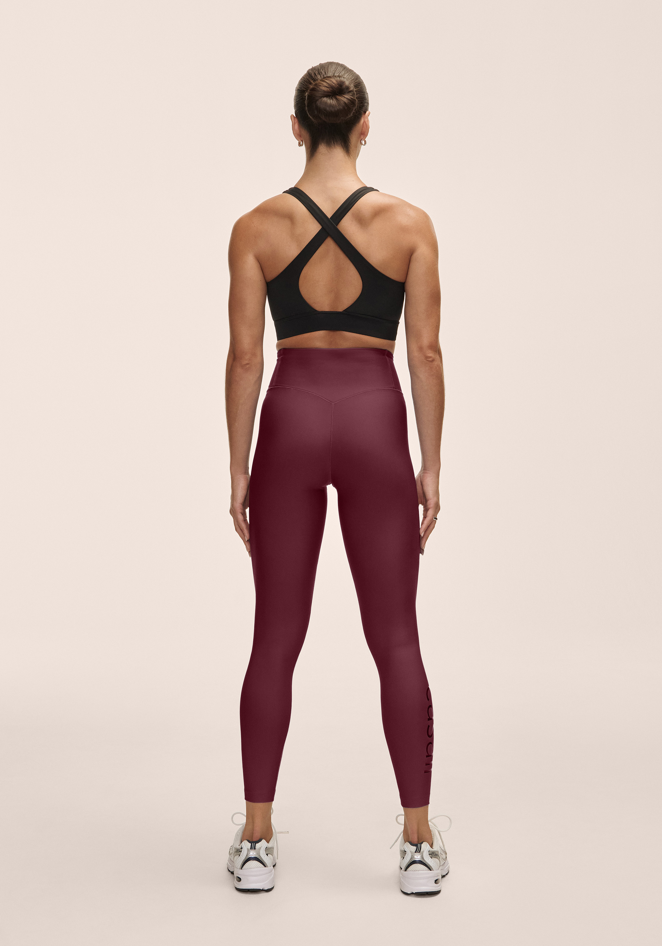 Graphic High Waist Tights - Cherry Moon | CASALL