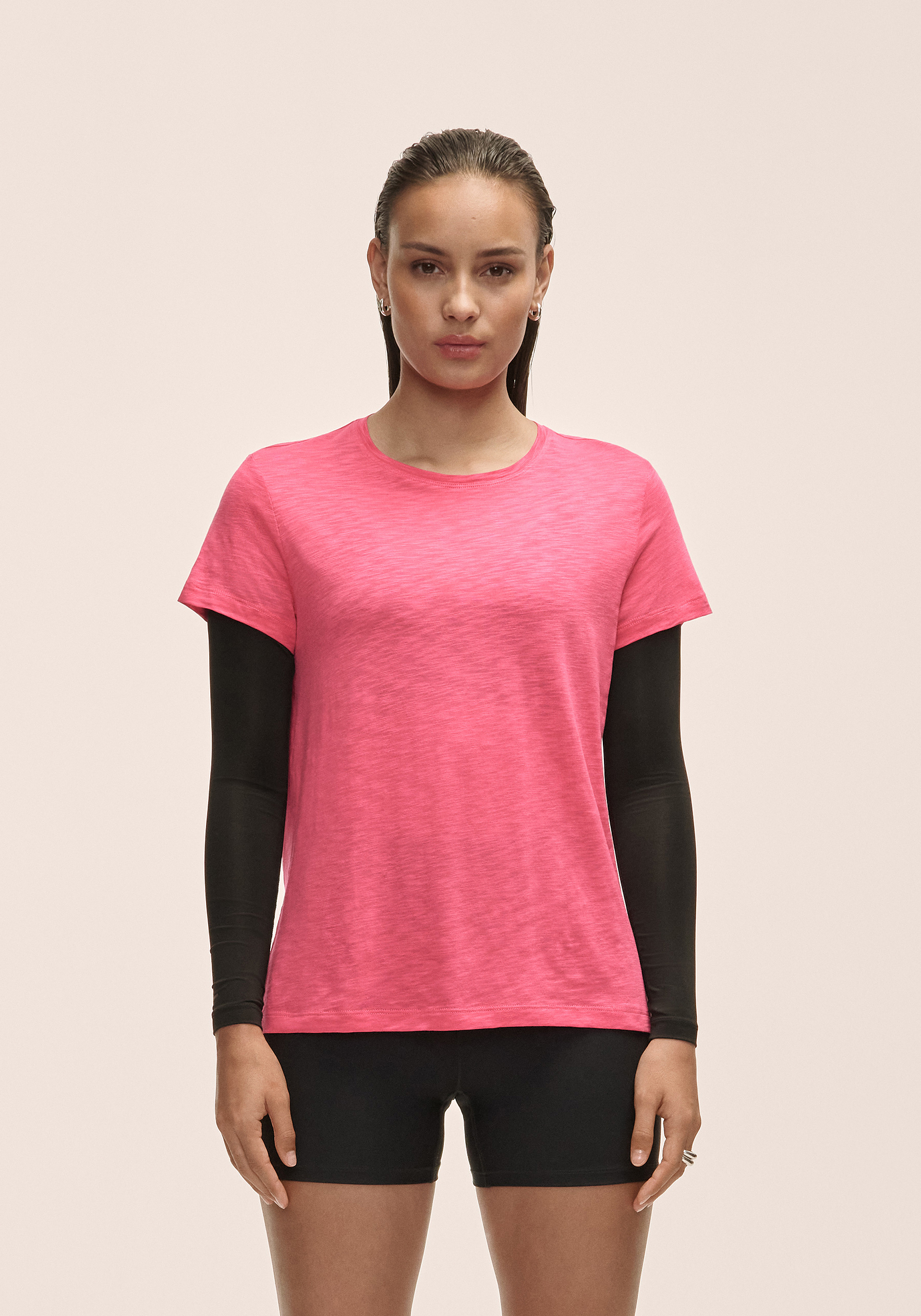 Soft Texture Tee - Ruby Blush | CASALL