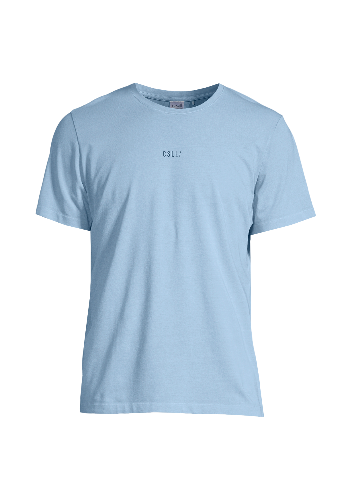M Washed Cotton Tee - Sky Blue | CASALL