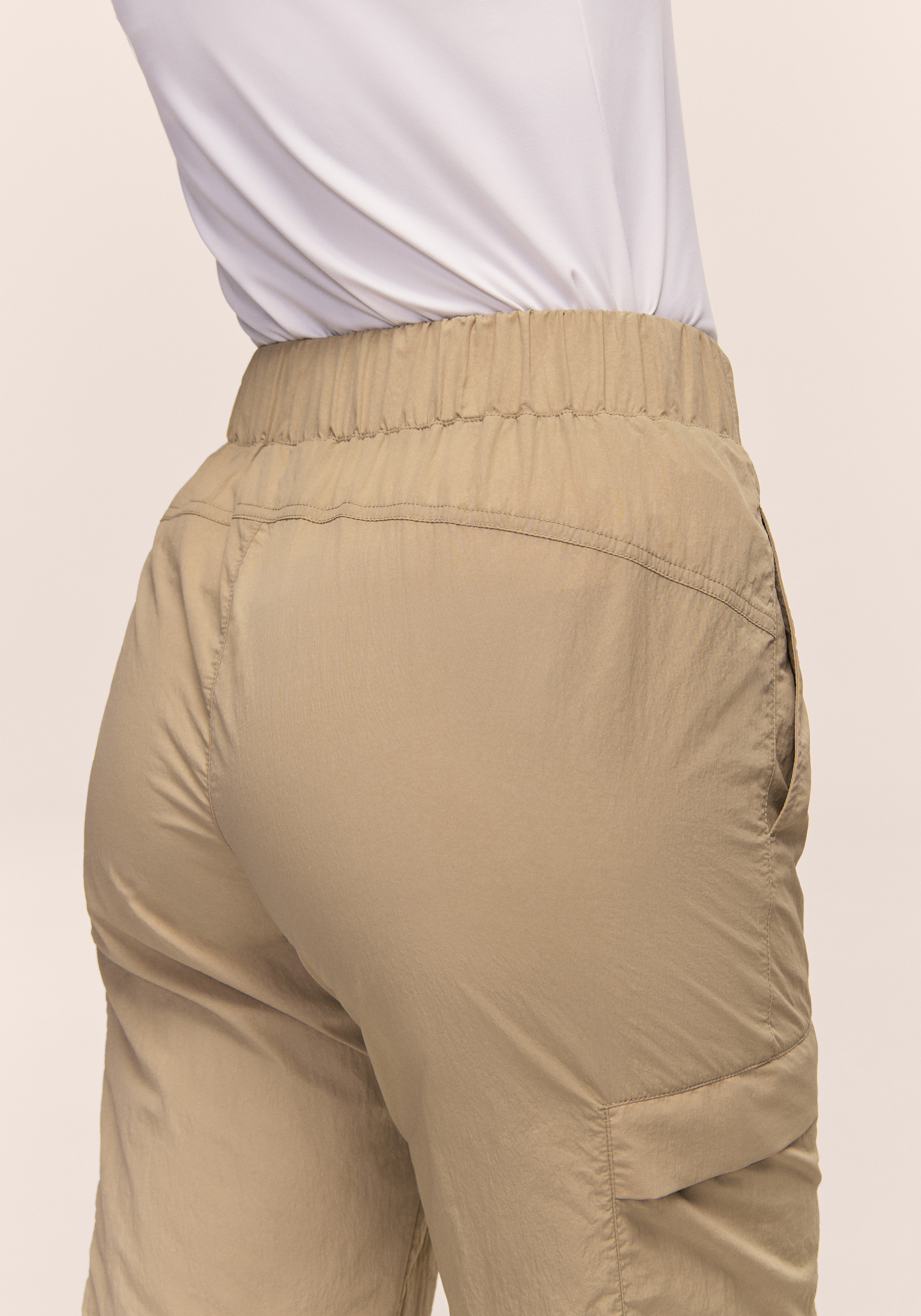 Active Adjustable Track Pants - Dark Sand | CASALL