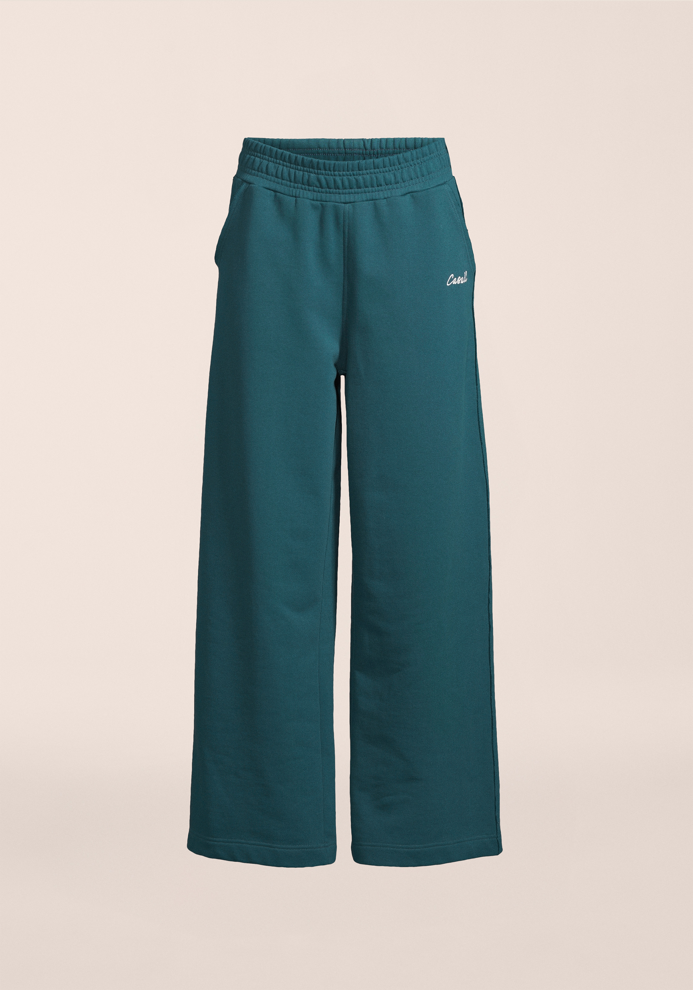 Reversed Seam Terry Loose Pants - Ocean Teel | CASALL