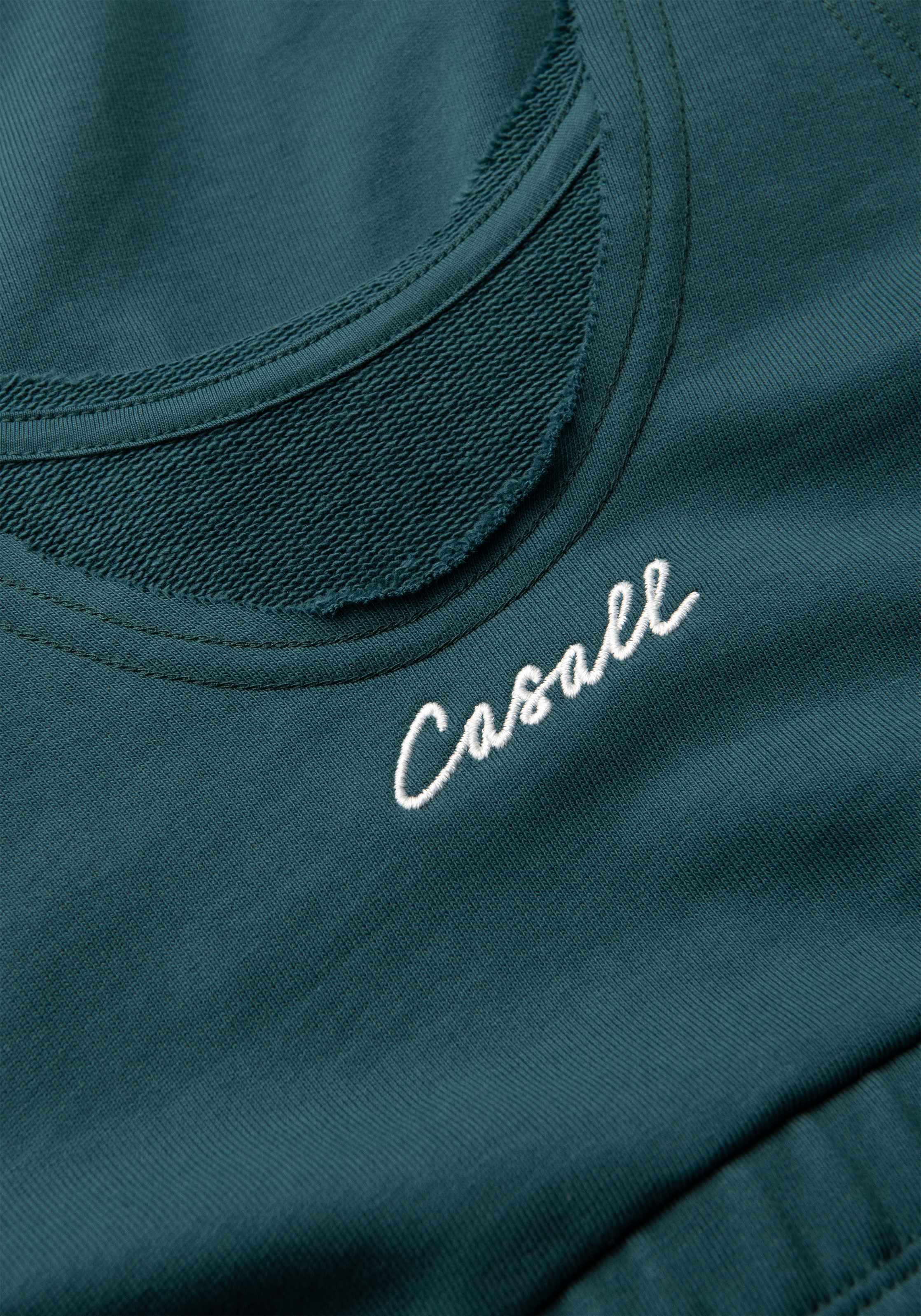 Reversed Seam Terry Top - Ocean Teel | CASALL